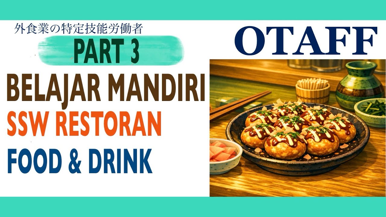 Belajar Mandiri SSW Restoran / SSW Food Service - Food and Drink ...