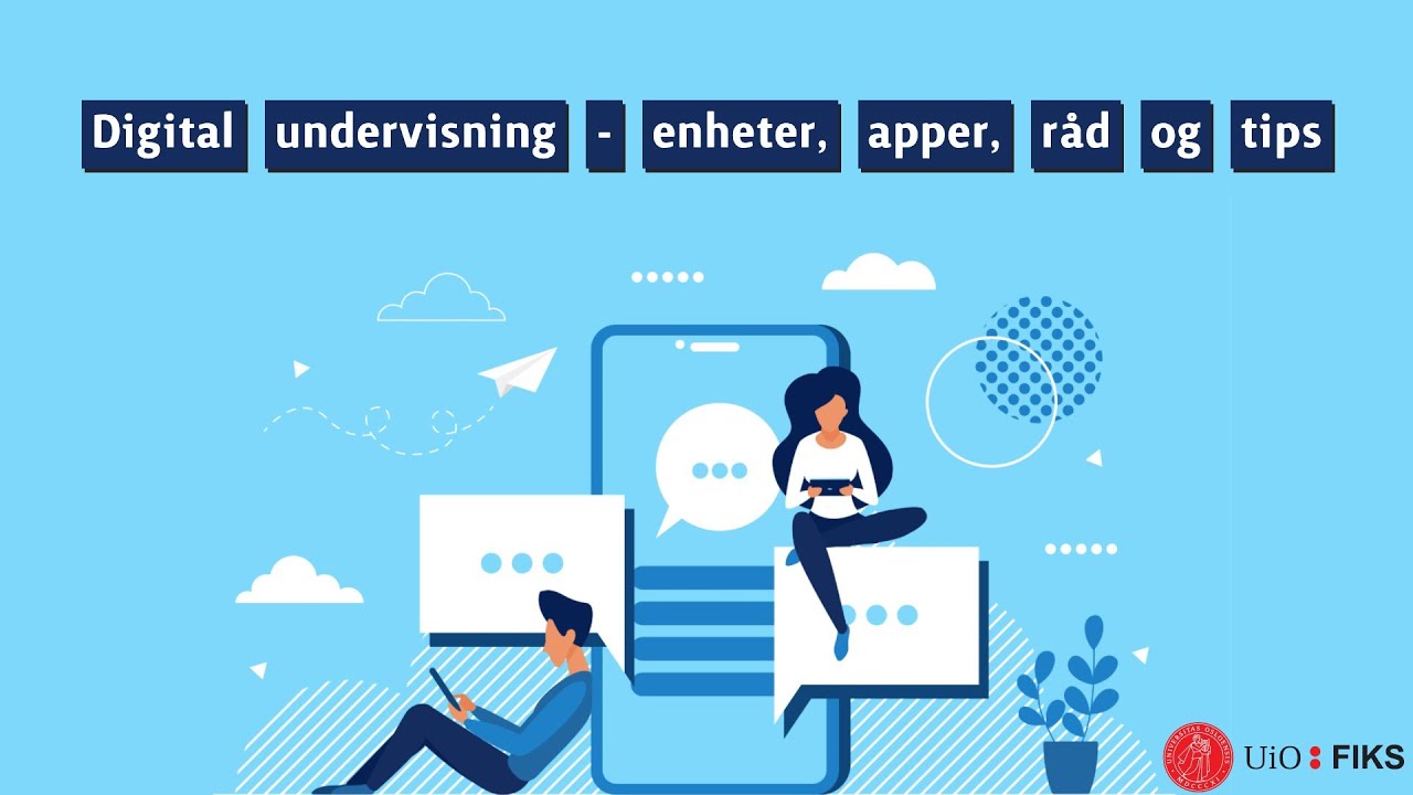 Digital undervisning - Enheter, apper, råd og tips - YouTube