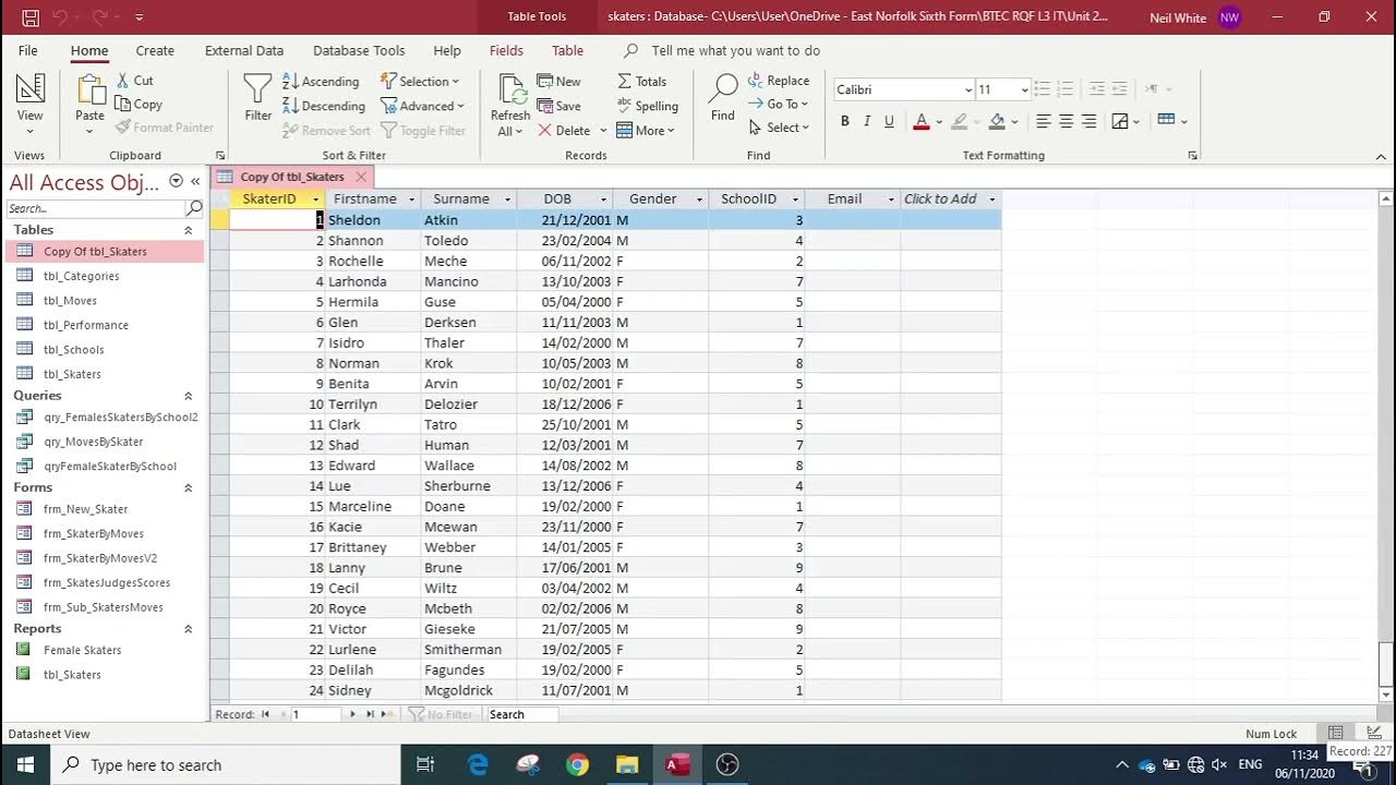 Validation Email Address - Access Validation Techniques - YouTube