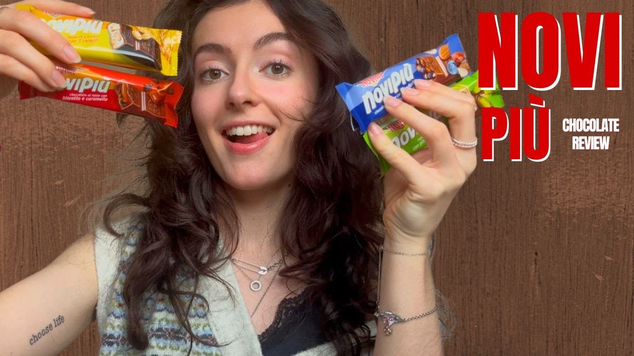 now this is interesting! - Novi Più chocolate bars review - YouTube