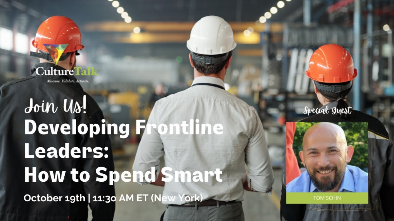 Developing Frontline Leaders: How to Spend Smart - YouTube