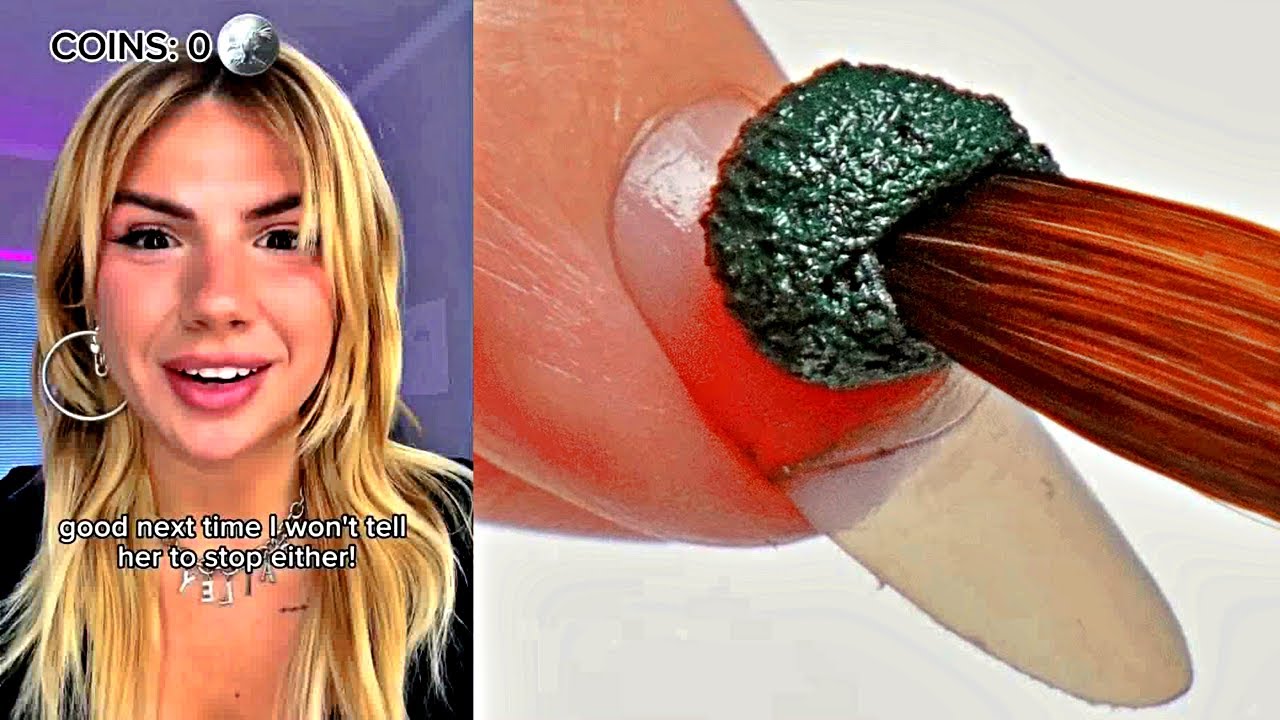 💦NAIL ART STORYTIME TIKTOK 2024 👋 Regal Nails @Bailey Spinn || POVs ...