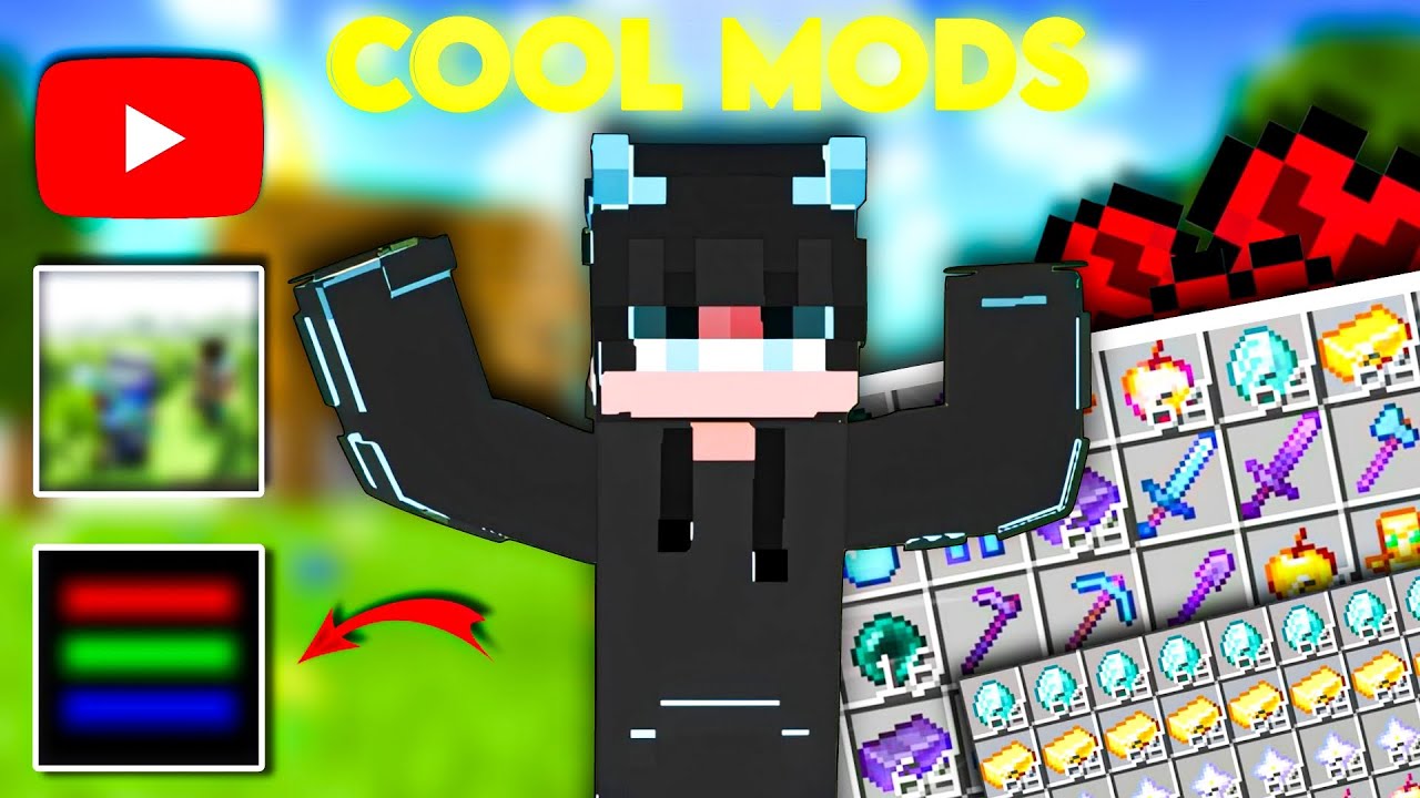 Top 6 MOST EPIC Mod For Minecraft PE 1.21 +😍 || Best Mods For JAVA+MCPE ...