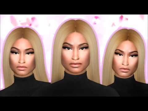 The Sims 4 Nicki Minaj +full CC list - YouTube