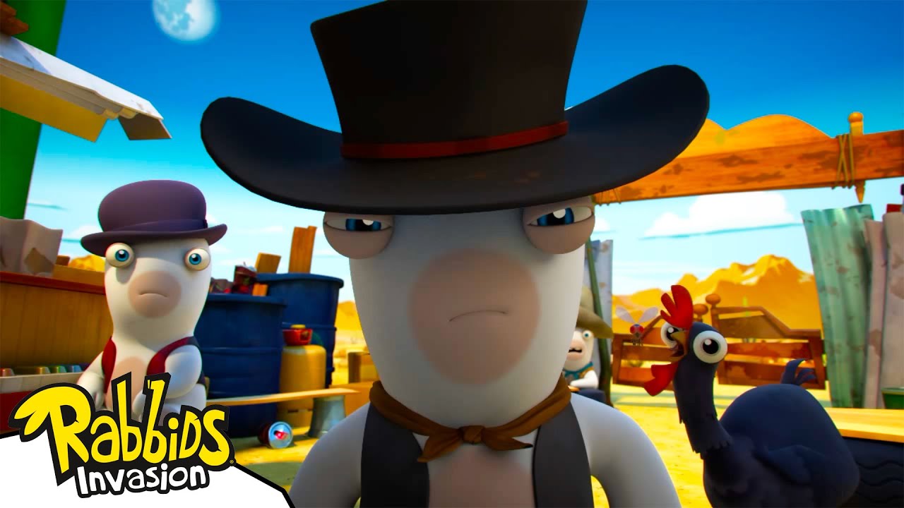 RABBIDS INVASION | Feathered Rabbid (S2E61) New episodes | Cartoon for ...