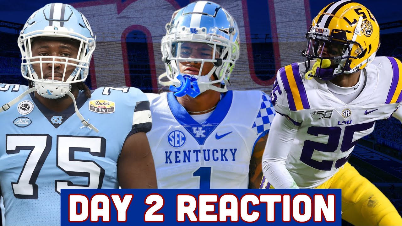 NY Giants Day 2 Reaction | Wan'Dale Robinson + Joshua Ezeuda + Cordale ...