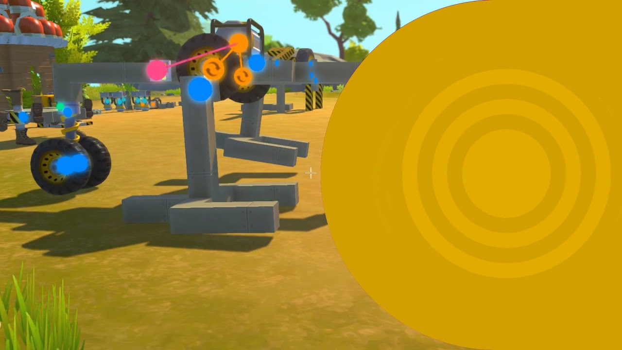 Scrap Mechanic - my first Robot [6] - YouTube