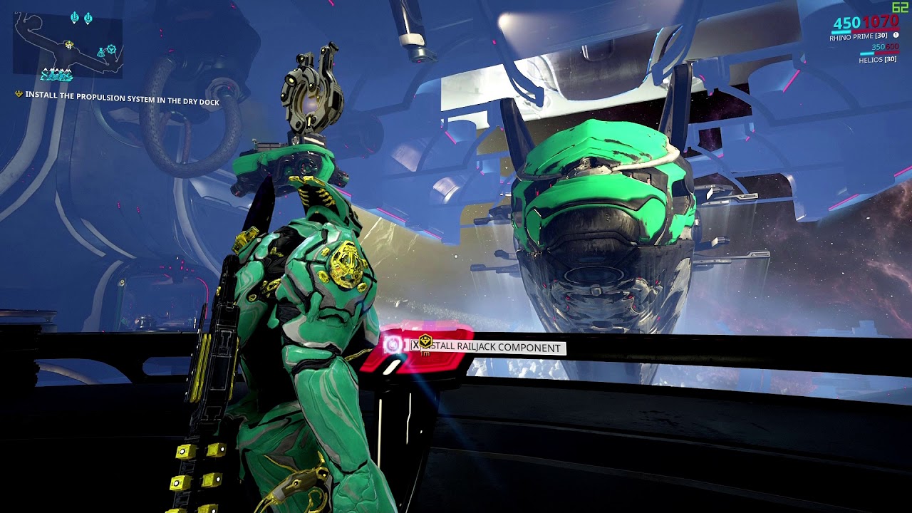 WarFrame - Rising Tide - Repair the Propulsion System in the Dry Dock ...
