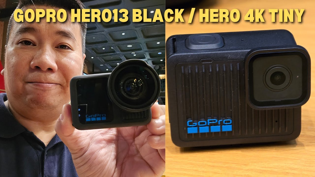 GOPRO HERO 13 BLACK / GOPRO HERO 4K TINY - PH LAUNCH + HANDS ON AND ...