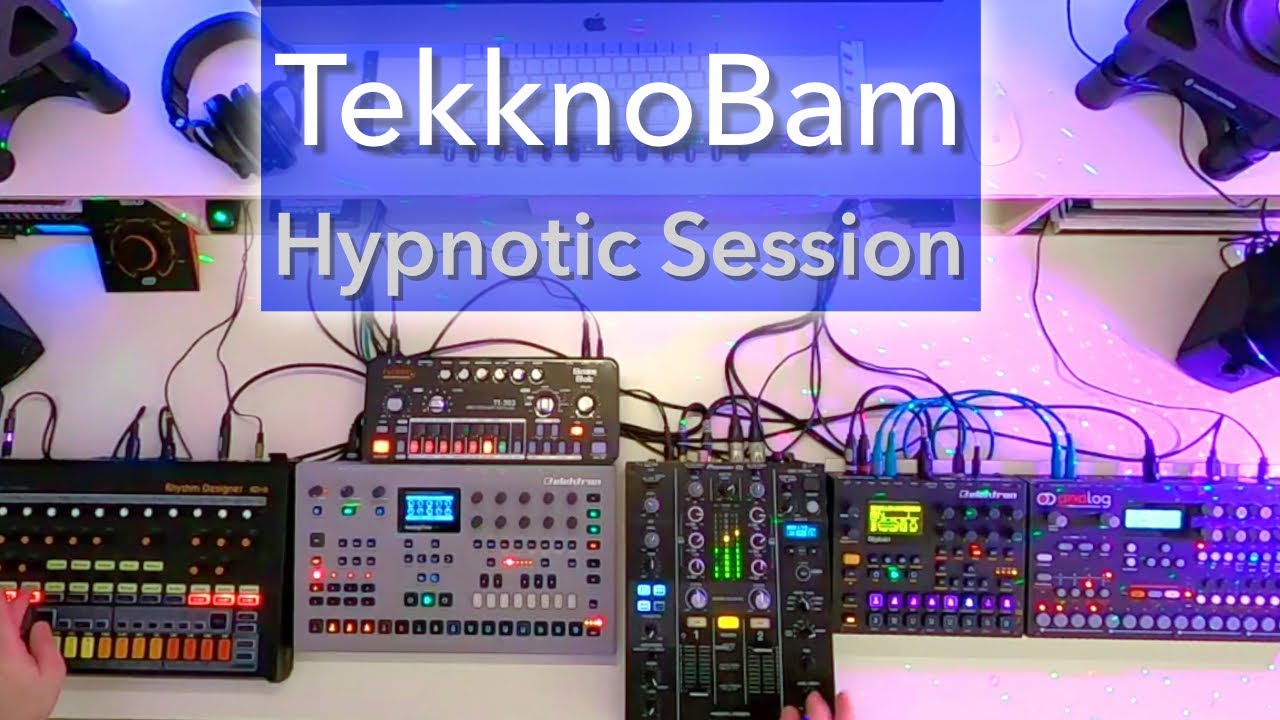 TekknoBam - Hypnotic Live Session #Elektron machines meets RD-8 and ...