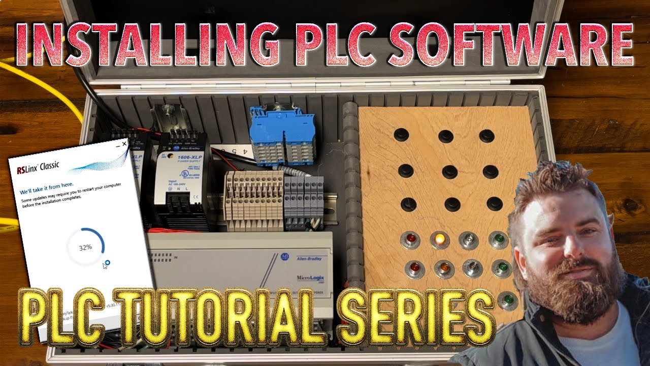 PLC Training Series - RSLogix 500 Series - Installing Software - 1 ...