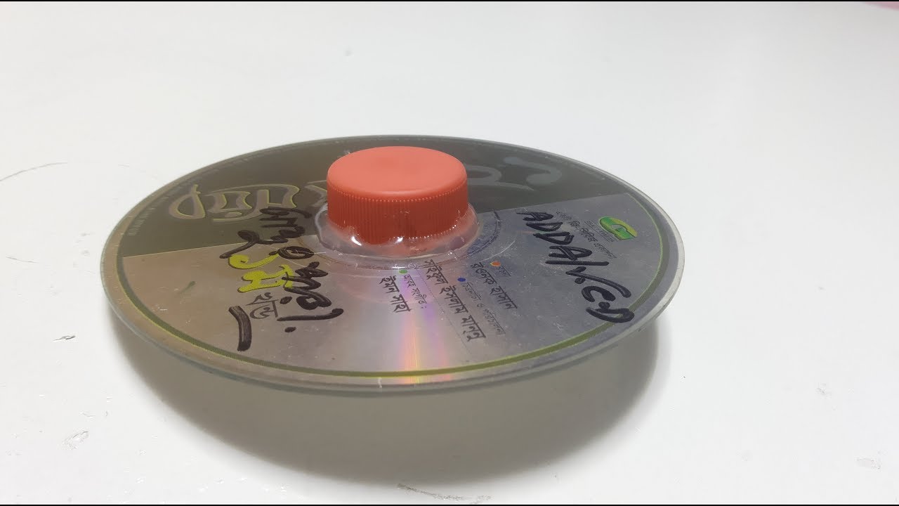 How to Make Toys CD Spinner for Kids | Tubelife - YouTube