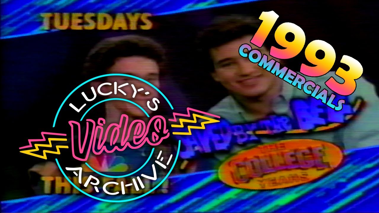 1993 NBC Commercials Lucky's Video Archive Vol. 94 - YouTube