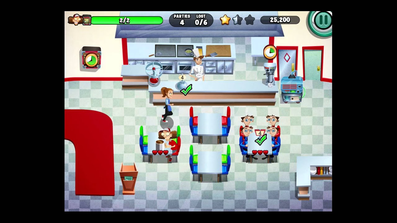 Diner Dash 2015 Edition [iPad Gameplay] Level 12 - YouTube