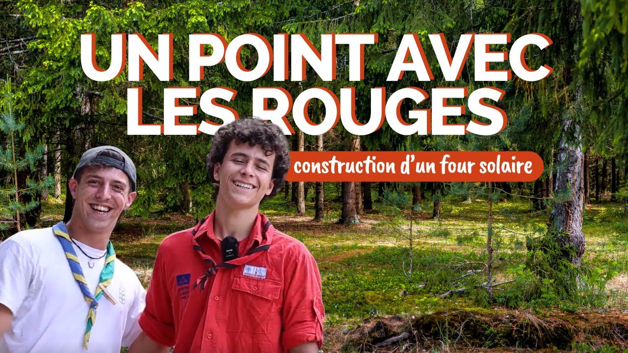 Construire un four solaire en camp scout - YouTube