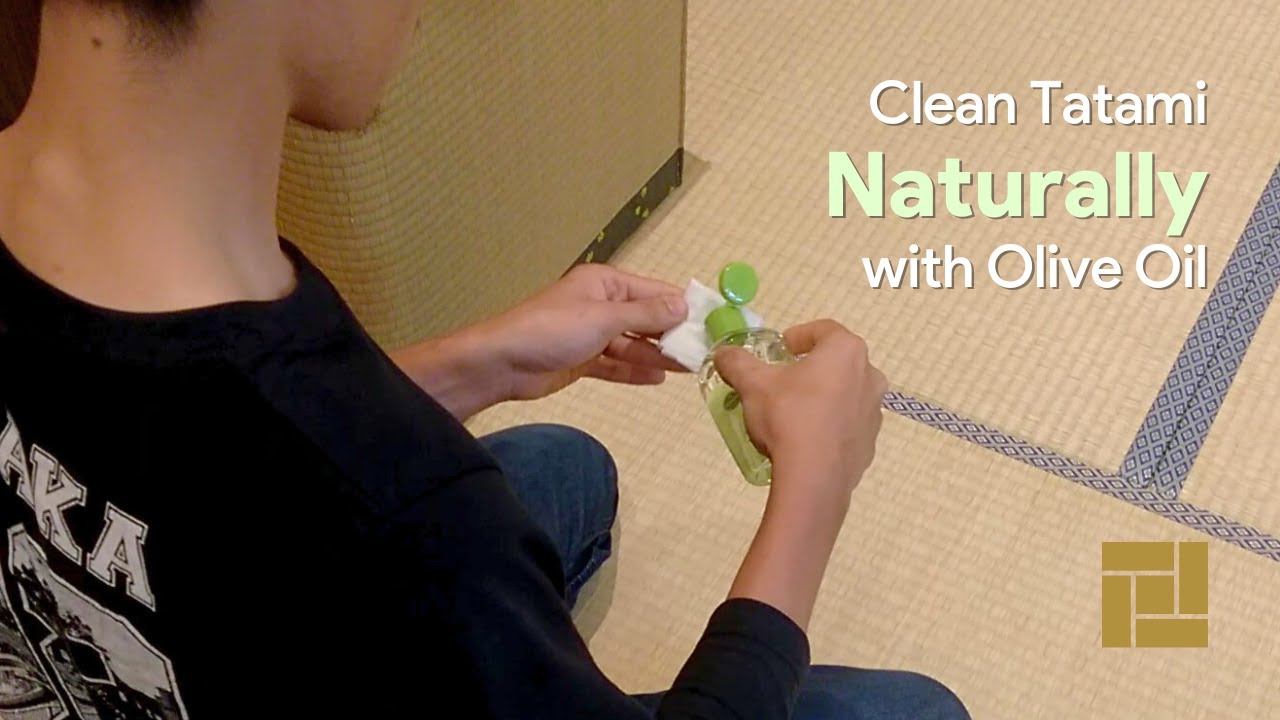 Clean Your Tatami Naturally with Olive Oil | Tatami Shop [Official ...