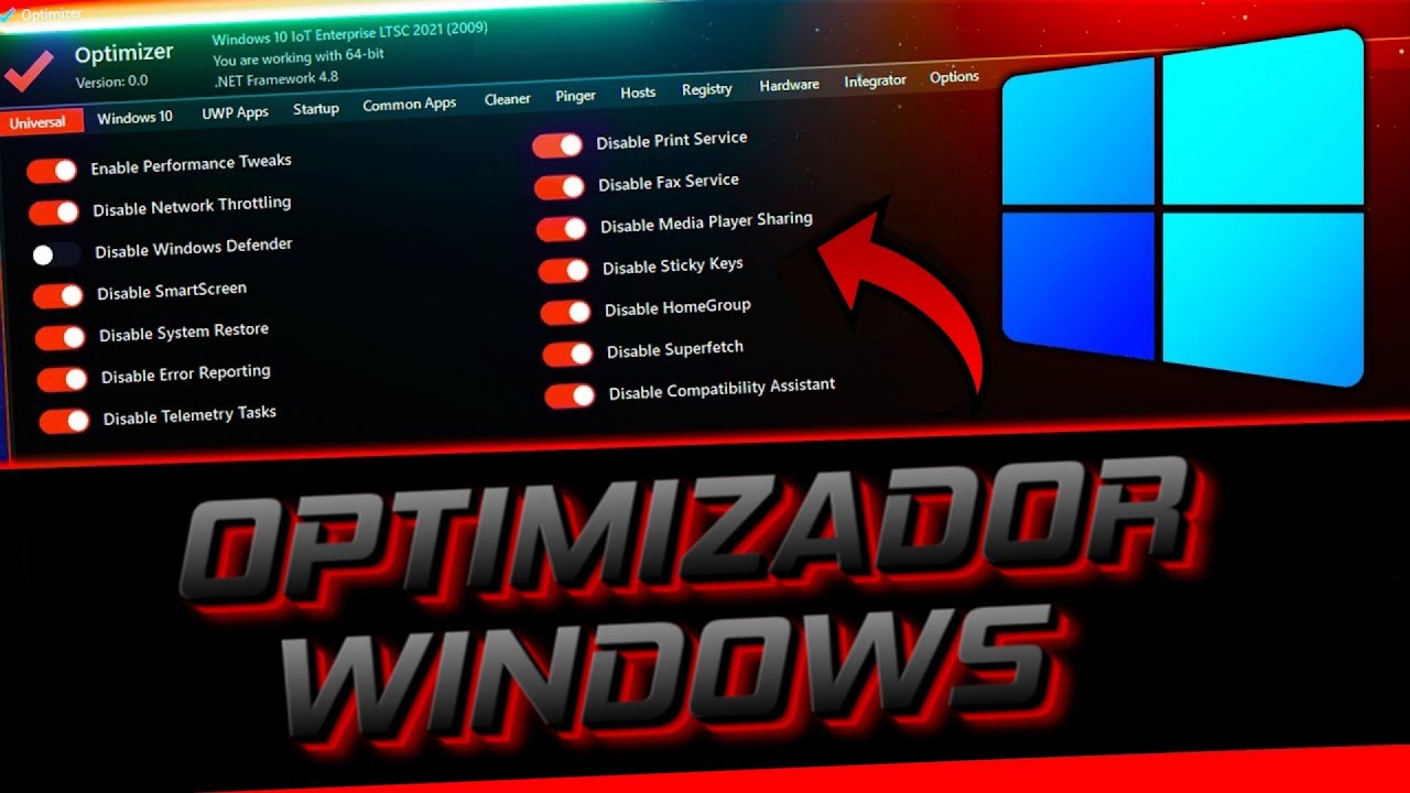 El MEJOR Optimizador para Windows en 2022 / BEST SETTINGS - YouTube