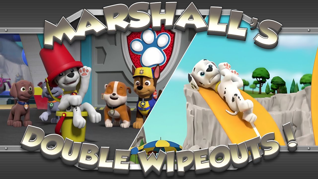 Marshall's Double Wipeouts! (Season 8 - Sea Patrol "Water Walker" and ...