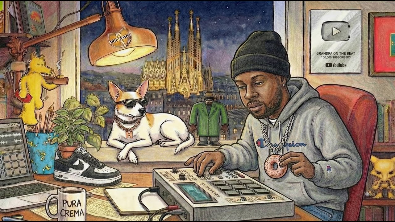 J DILLA TYPE BEAT 1 - Grandpa On The Beat - YouTube