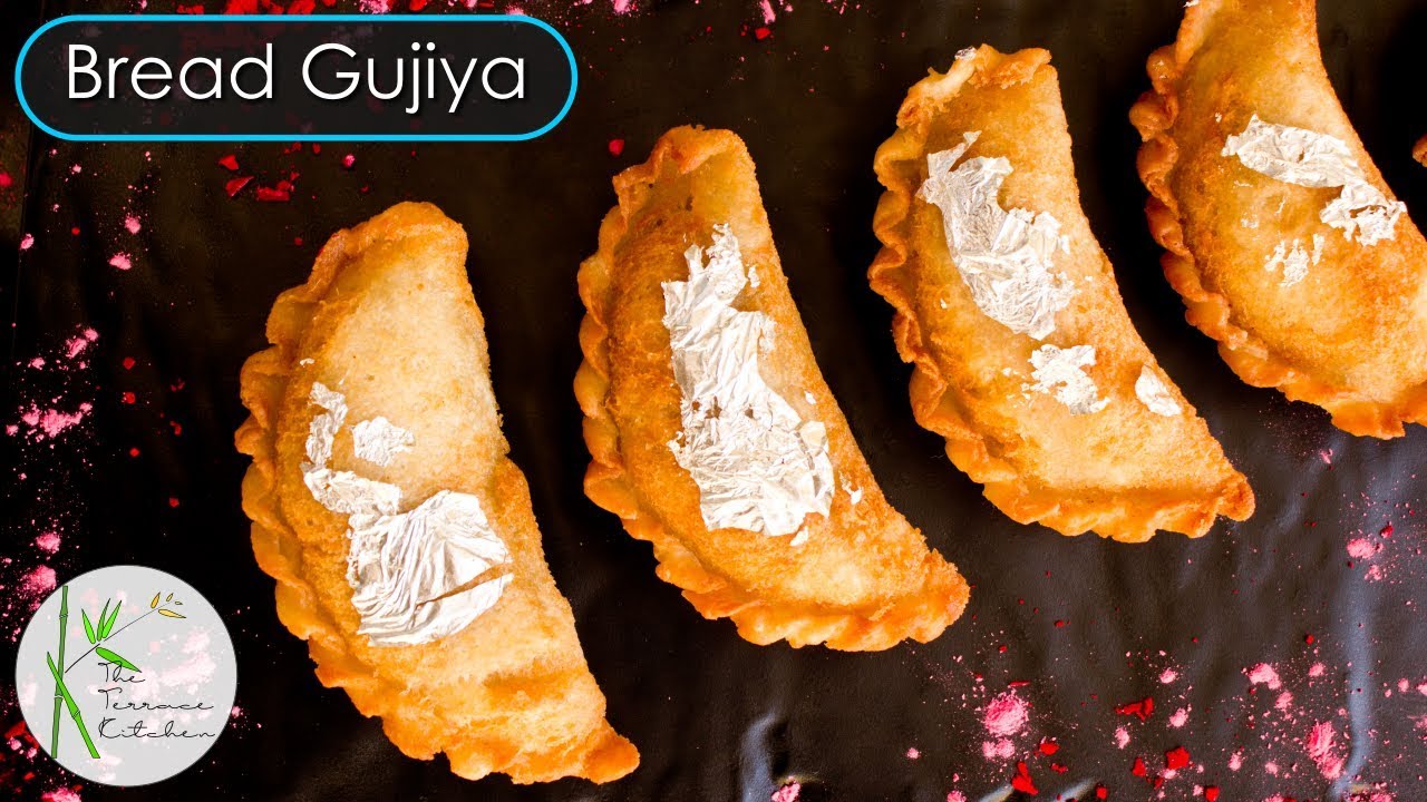 Gujiya Recipe using Bread | Khoya Gujiya | Holi Special ~ By The ...