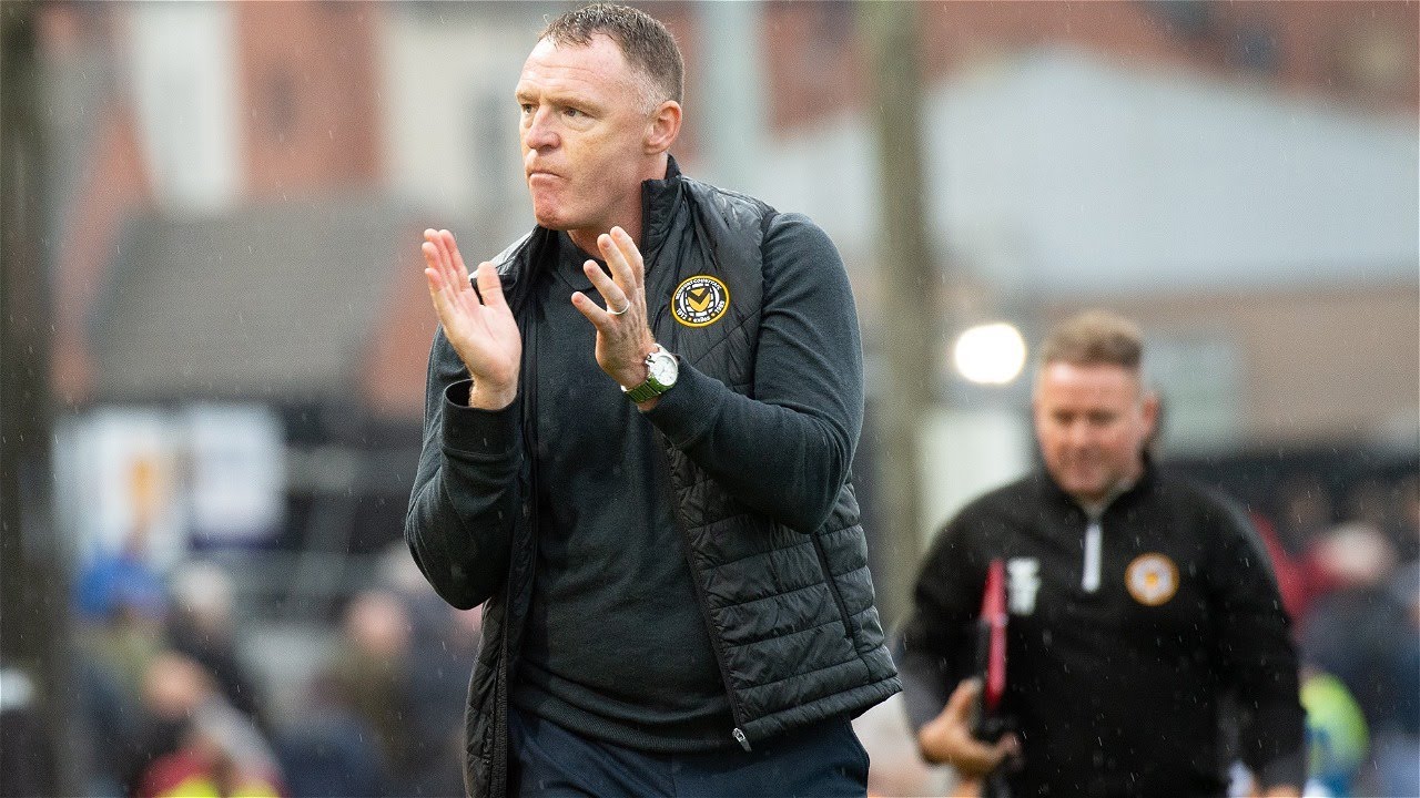 GRAHAM COUGHLAN 🎙 | County gaffer's Colchester FA Cup presser! - YouTube