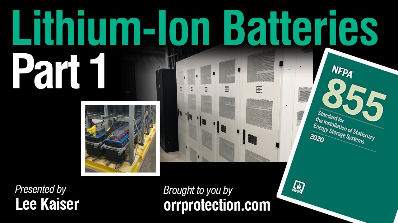 Nfpa Requirements For Lithium Batteries - Infoupdate.org