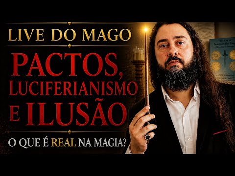 LIVE DO MAGO LAMON #06 - AS ILUSÕES NO OCLTOSMO