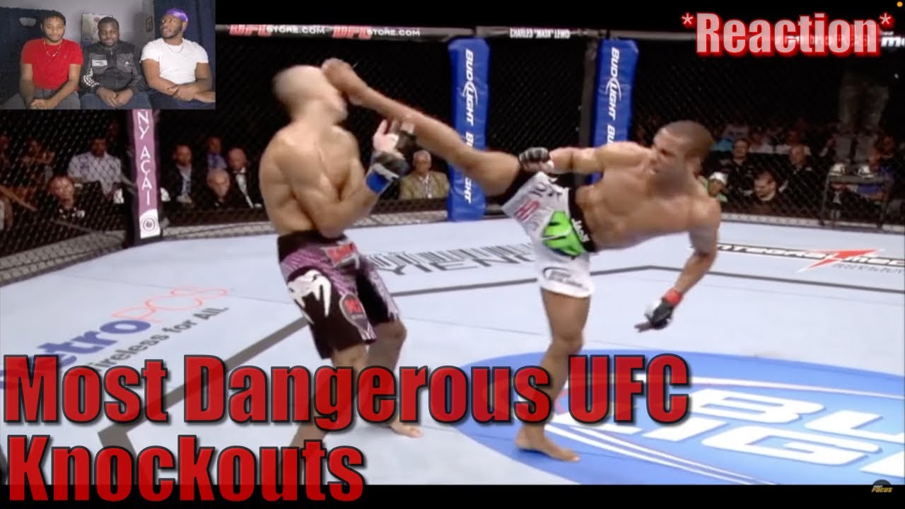 Hardest UFC Knockouts // Reaction - YouTube