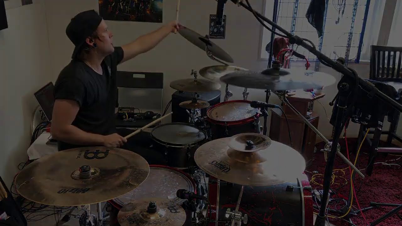 The Amity Affliction - All My Friends Are Dead [Drum Cover by Rickard ...