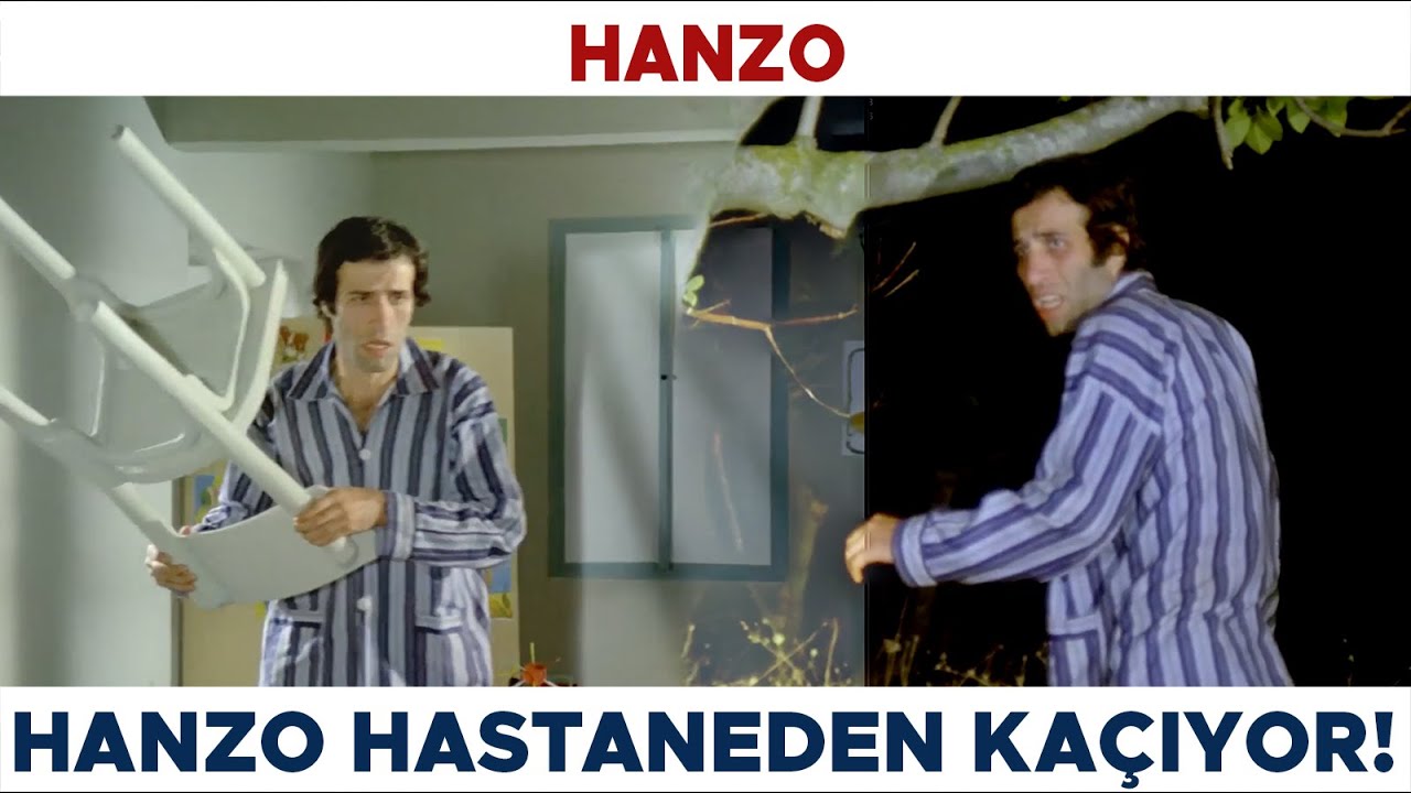 Hanzo Türk Filmi | Hanzo Hastaneden Kaçıyor! Kemal Sunal Filmleri - YouTube