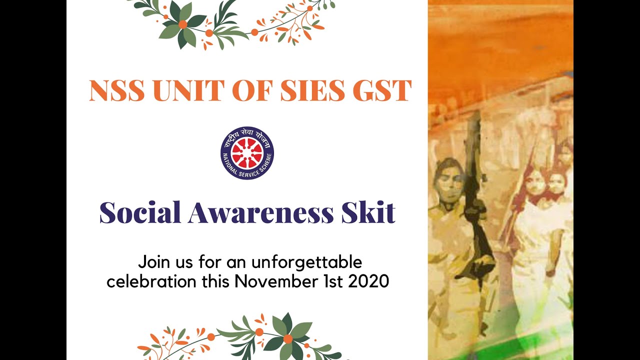 Social Awareness Skit | NSS Unit of SIES GST - YouTube