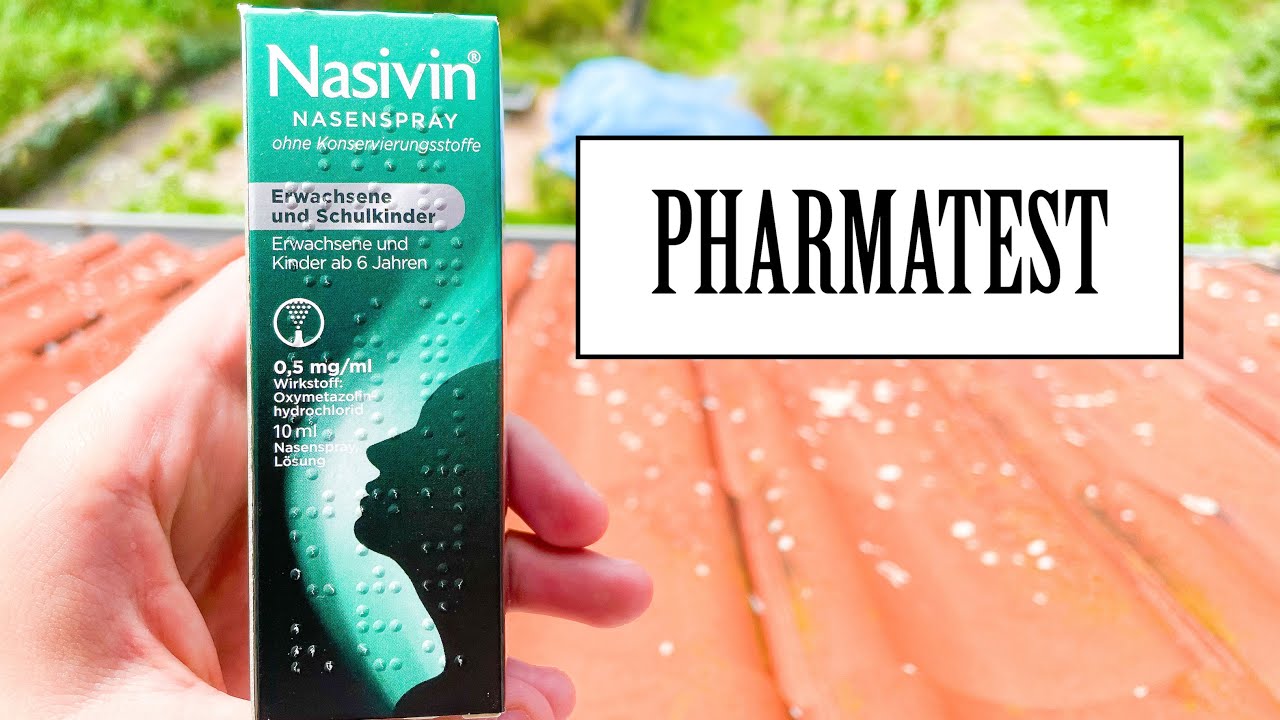 Nasivin - Nasenspray (0,5 mg/ml) | PHARMATEST - YouTube