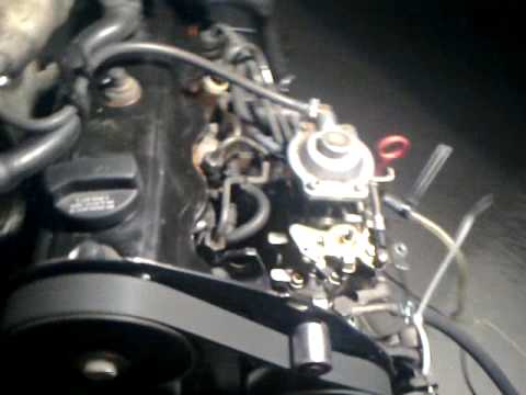 VW m-TDI with Landy pump - YouTube
