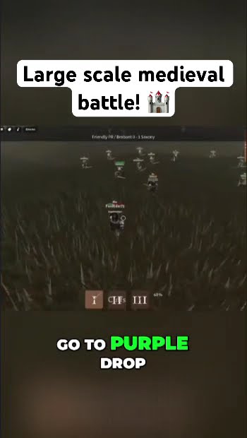 Large scale medieval battle! | Brabant vs Saxony - YouTube