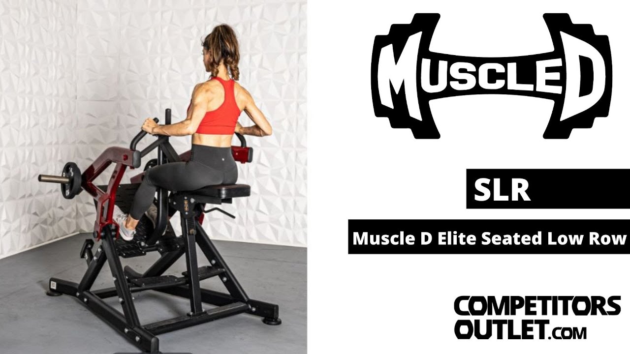 Muscle D Elite Seated Low Row SLR - YouTube
