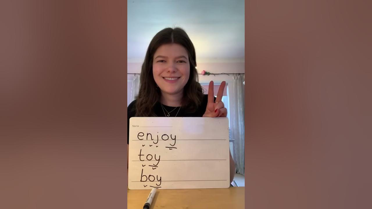 RWI Set 2 spelling oy - YouTube