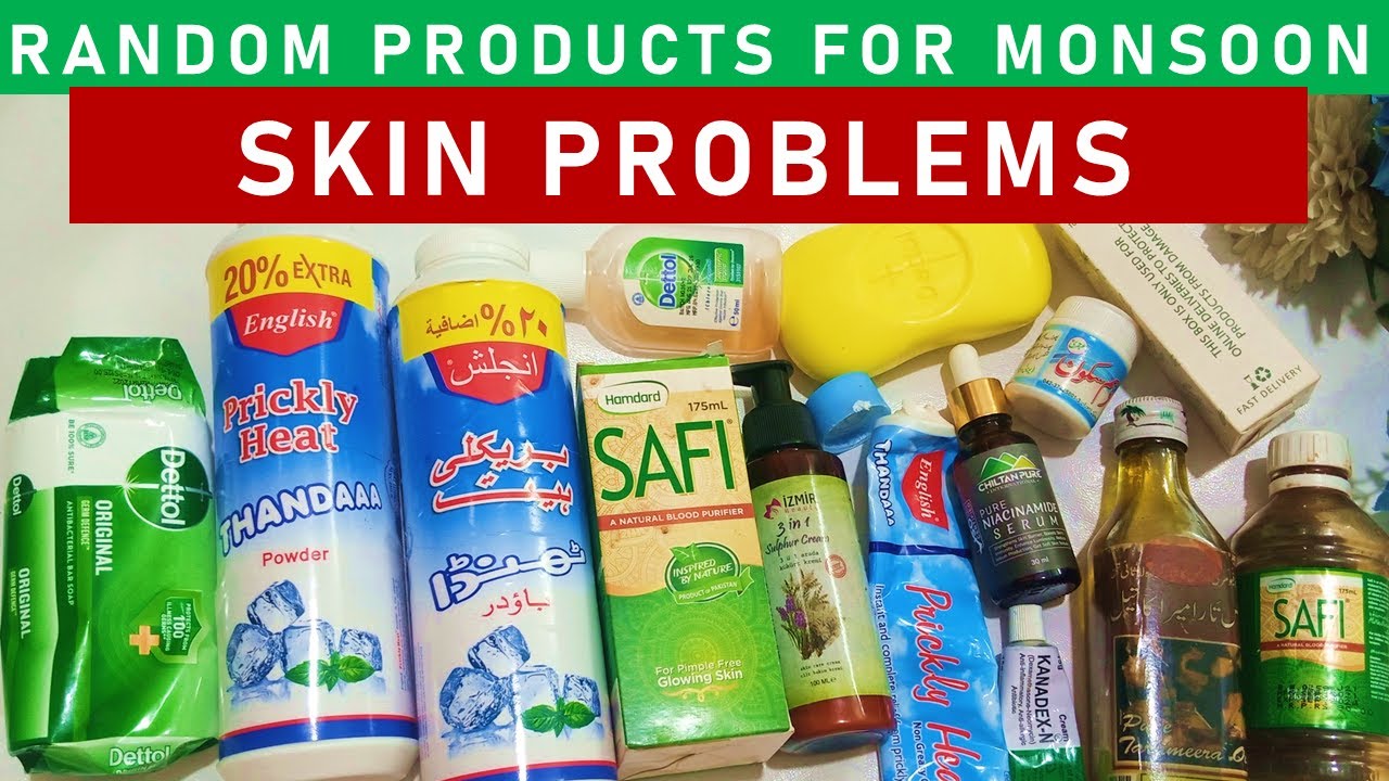 Skin Problems In Monsoon | Garmi Dane Khatam Karne Ka Tarika | Phora ...