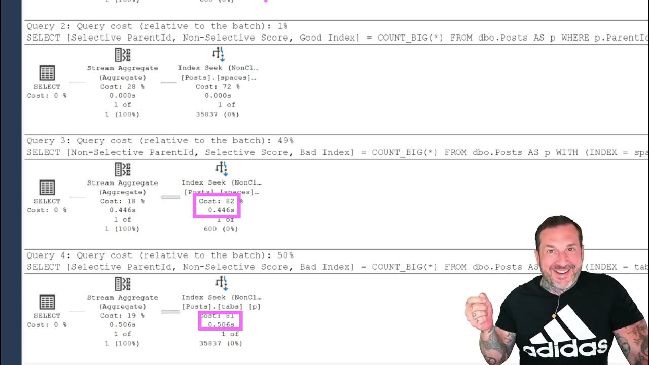 Parameter Sniffing, Predicate Selectivity, And Index Key Column Order In SQL Server - YouTube