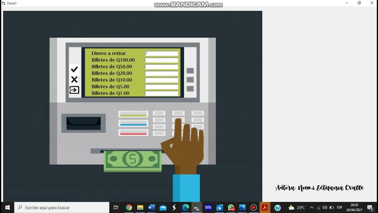 CAJERO AUTOMÀTICO en visual basic - YouTube