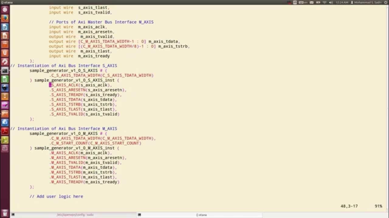 ZYNQ Training - session 07 part II - AXI Stream Interfaces (RTL Flow) - YouTube
