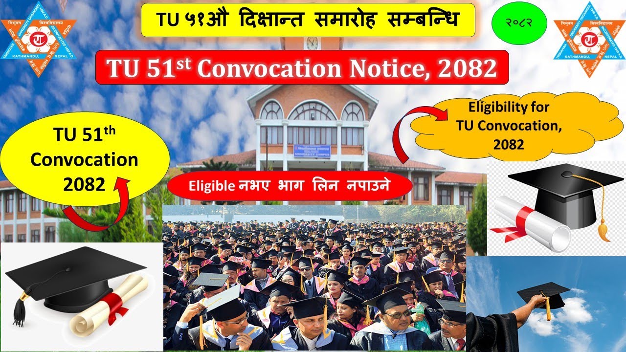TU 51st Convocation Notice 2082| 51th Convocation Eligibility Criteria#tuexam #tunews # ...