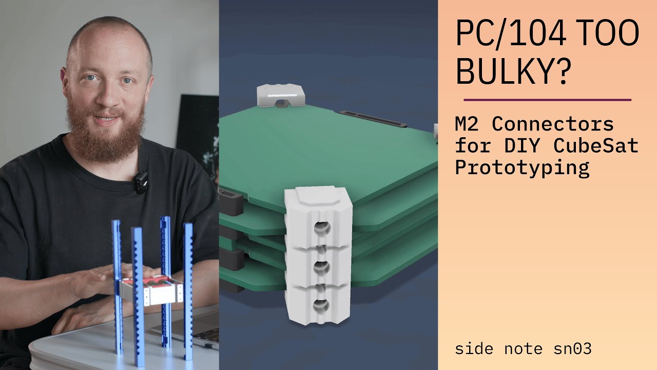 Connecting the PCB Stack in my CubeSat with M.2 - YouTube