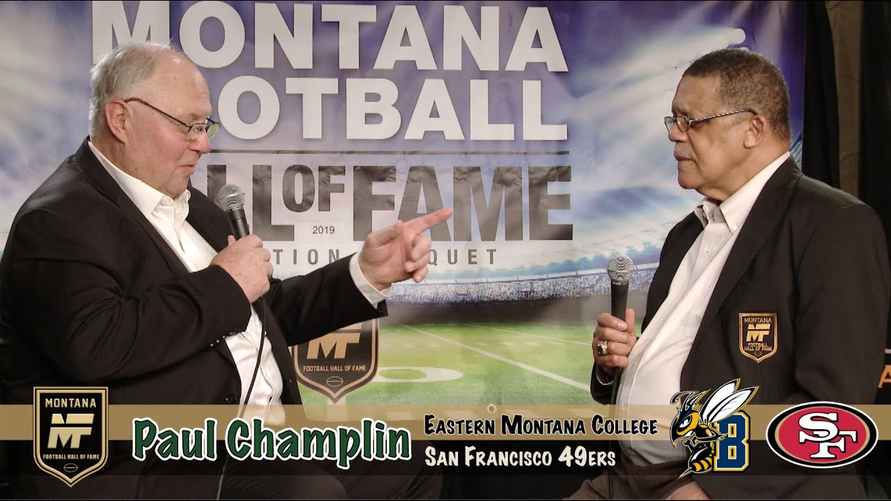 Montana Football Hall of Fame - Paul Champlin Interview - 2019 - YouTube
