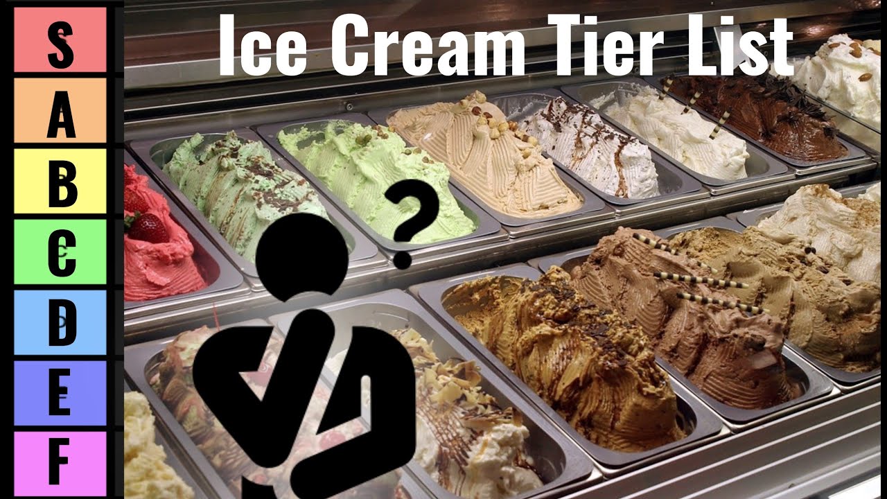 Ice Cream Tier List - YouTube