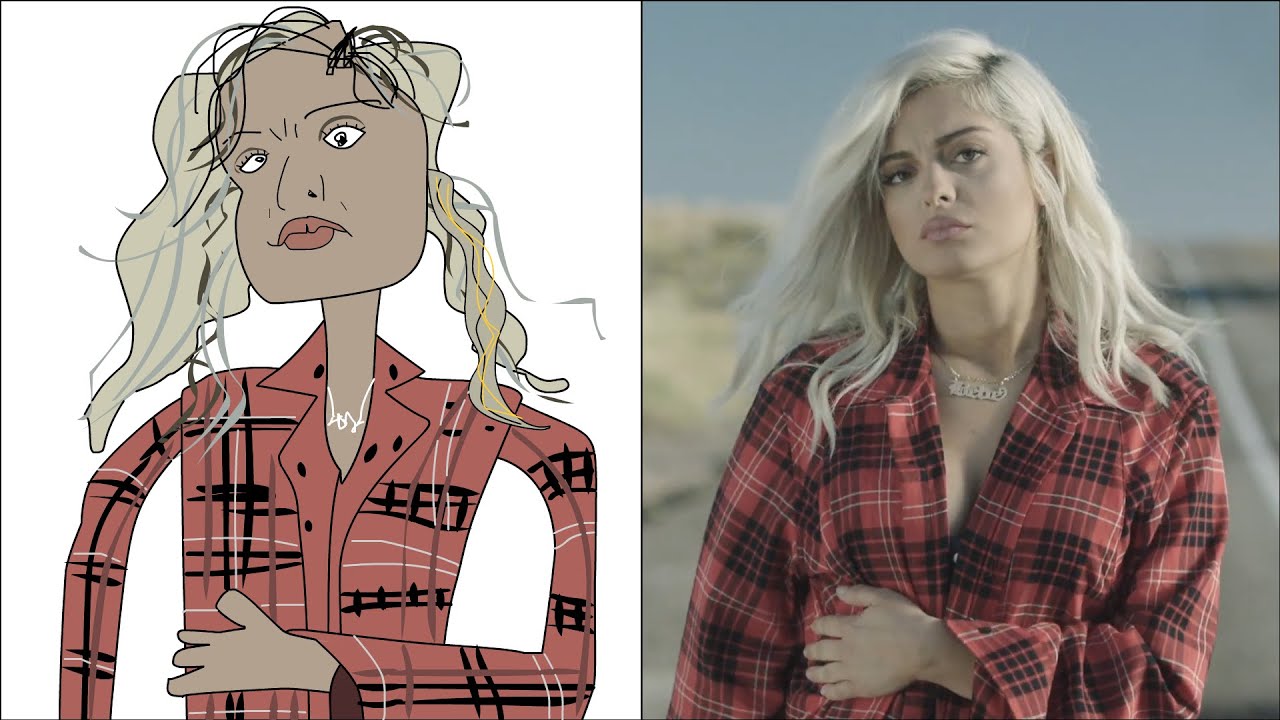 POP DRAWING MEME #221 | BEBE REXHA - MEANT TO BE | Ruby Fun - YouTube