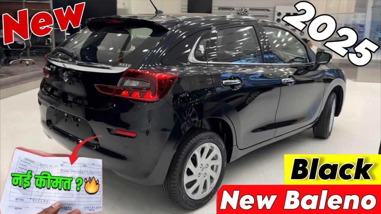 New Model BALENO BLACK COLOUR DETAILED REVIEW | NEW BALENO BLACK 2024 ...