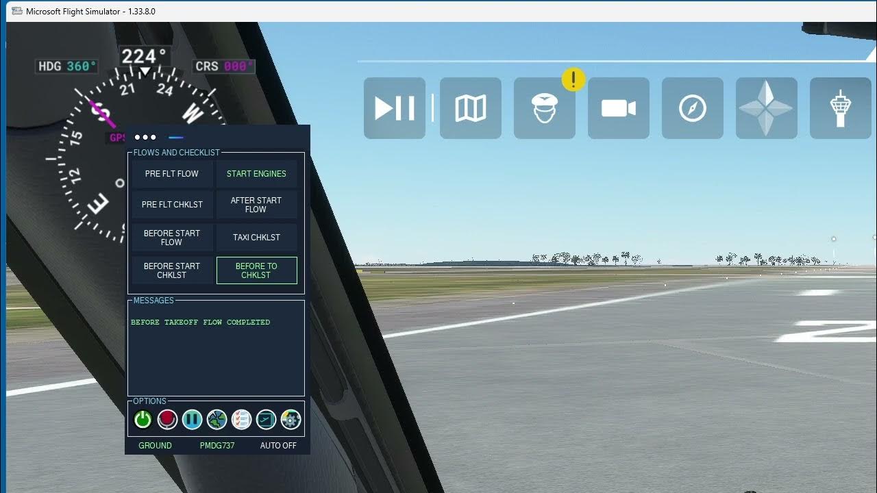 pmdg 737 tutorials msfs part 2, takeoff to landing, managing the fmc, mcp and first officer ...
