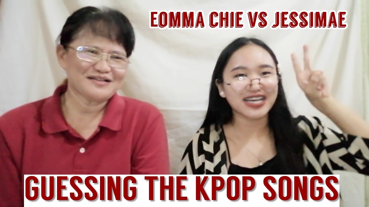 Guessing the KPOP SONGS w Eomma Chie | JessiMae - YouTube