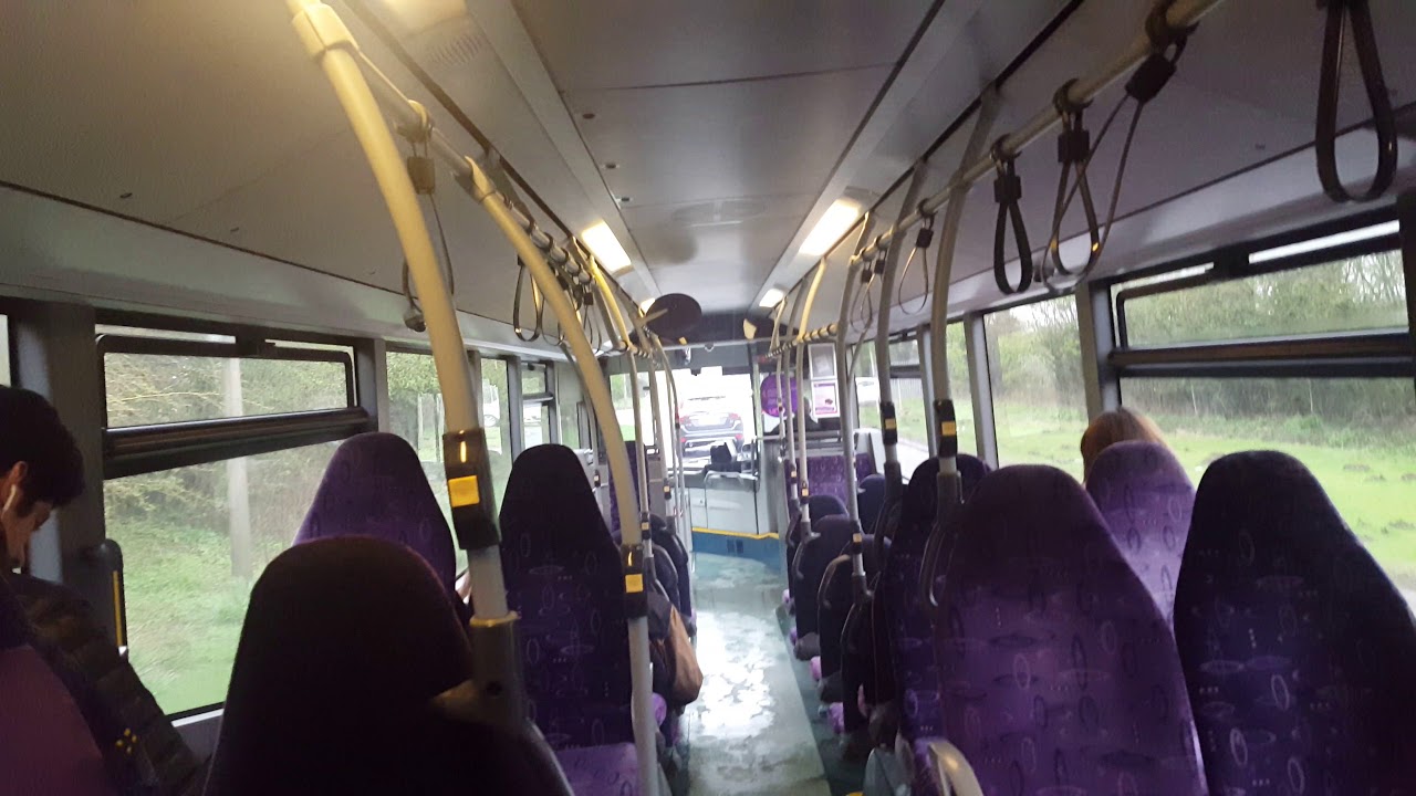 Uno bus milton keynes to Cranfield university - YouTube