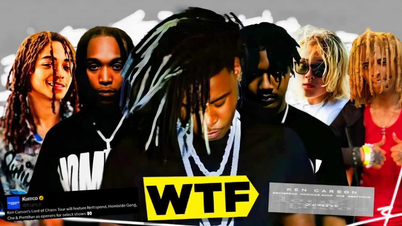 Che, Nettspend, & Prettifun Opening for Ken Carson Lord of Chaos Tour ...